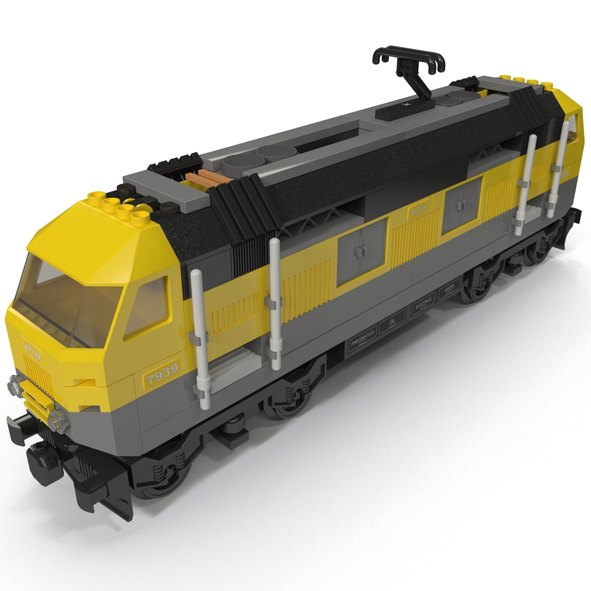 lego train obj