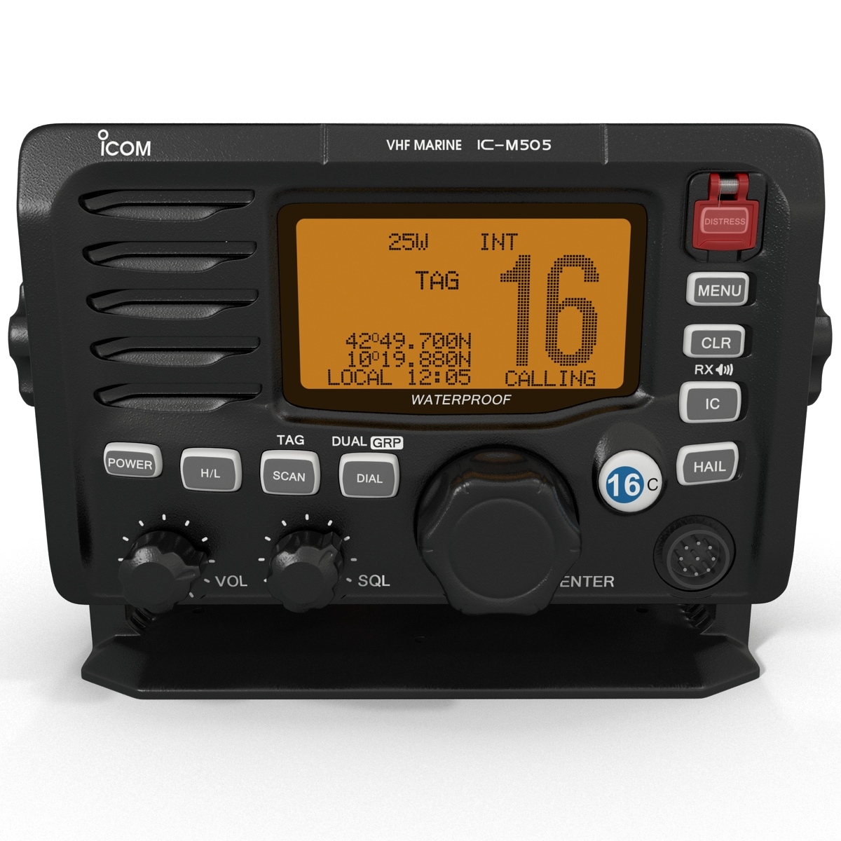 marine transceiver icom 3d ma