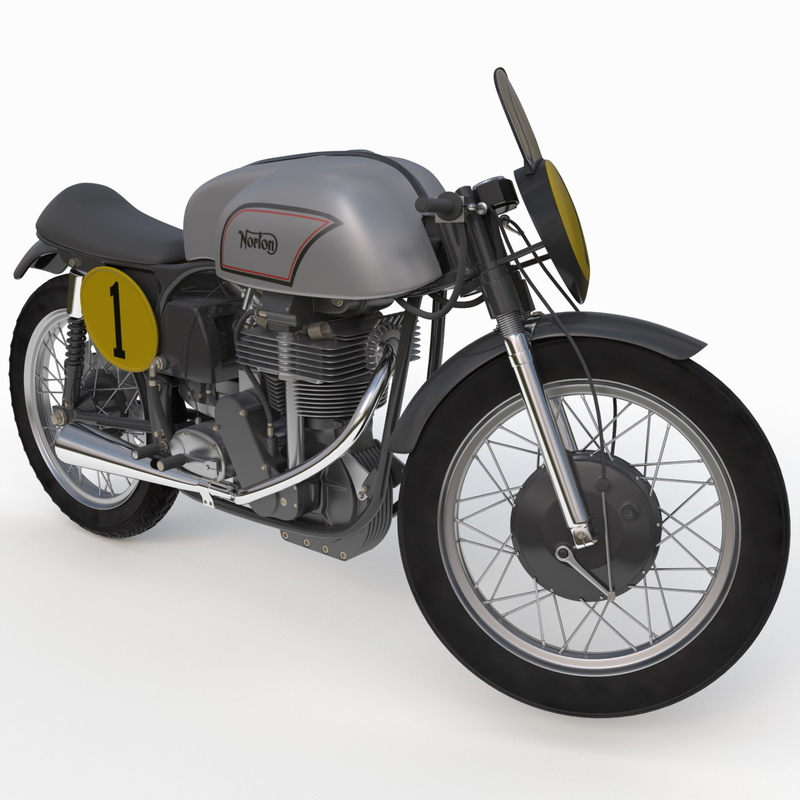 3d road racing rcycle norton