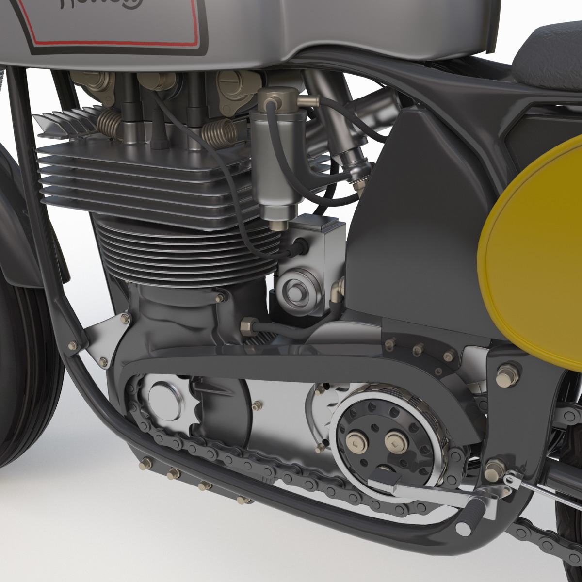 3d road racing rcycle norton