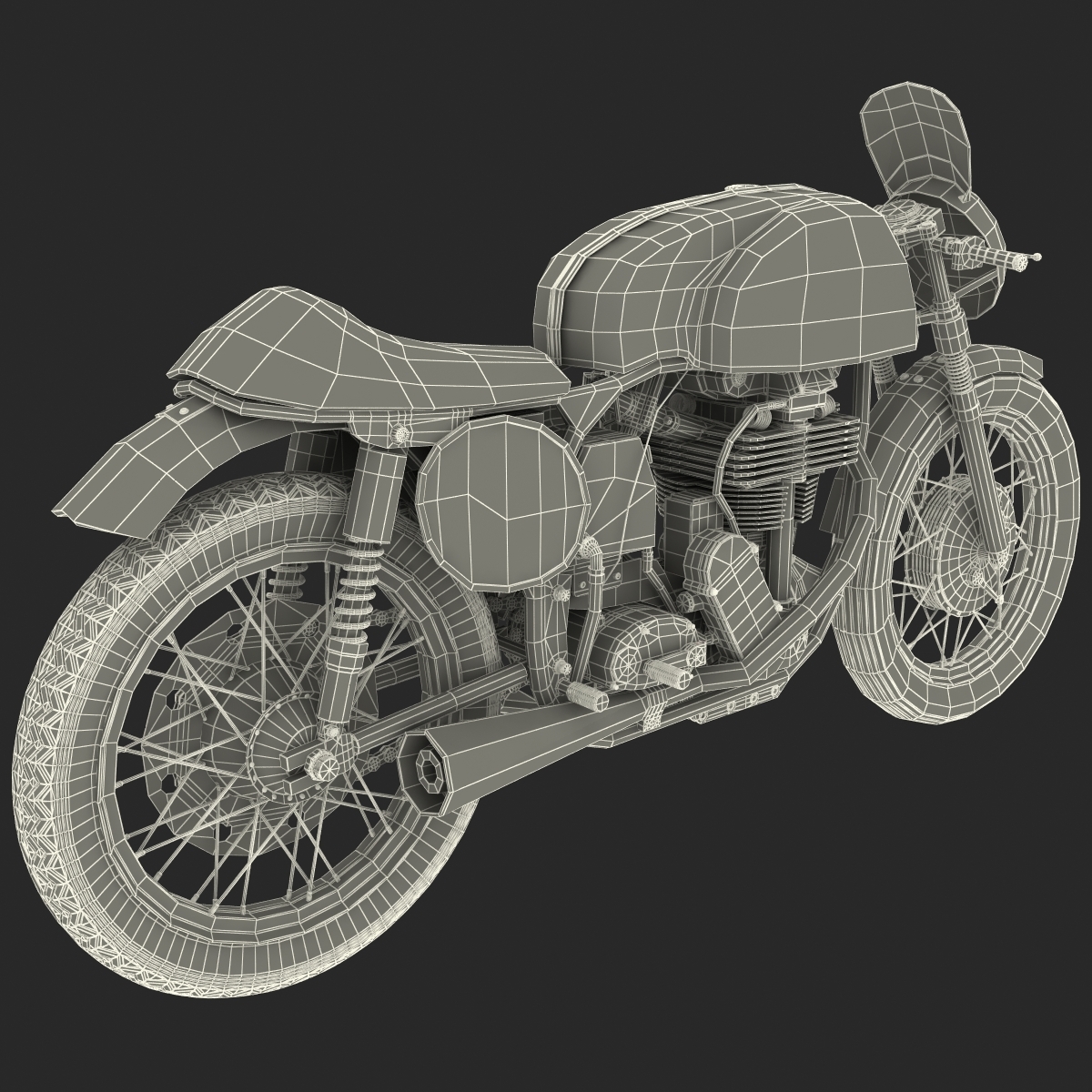 3d road racing rcycle norton