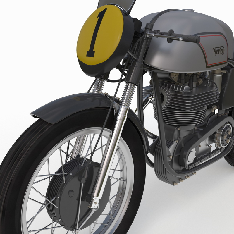 3d road racing rcycle norton