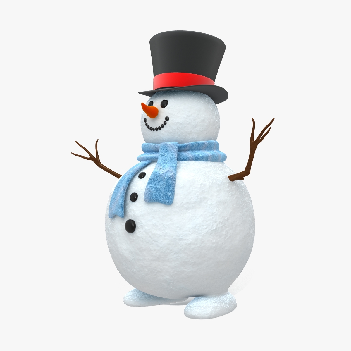 3ds max snowman