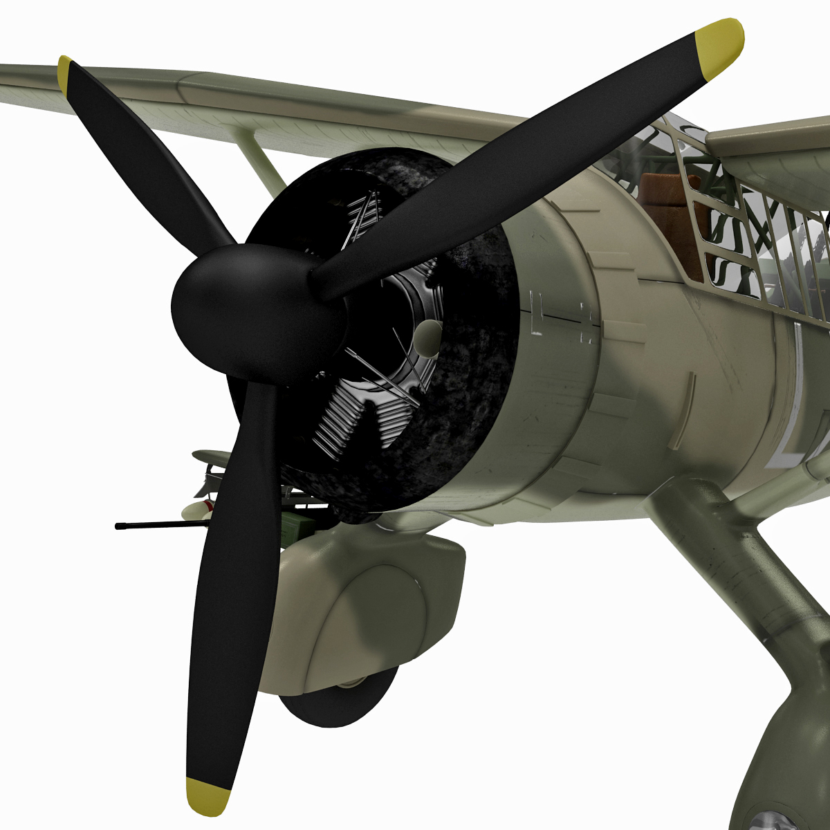 3d model westland lysander british wwii