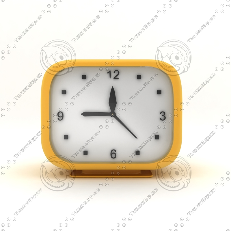 3d clock hand model