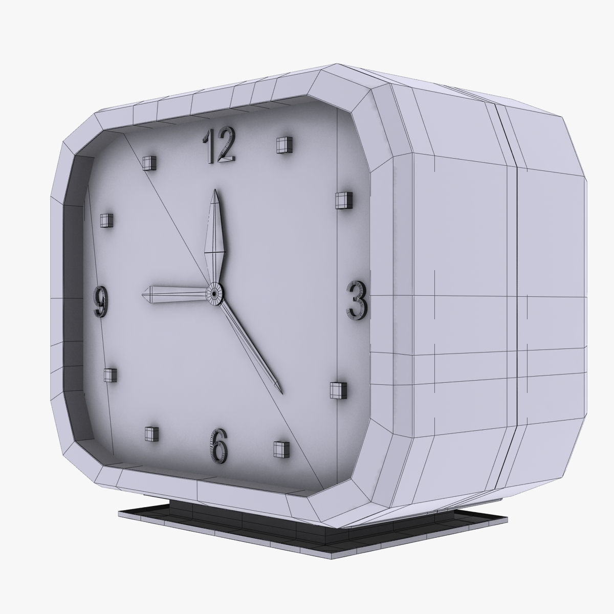 3d clock hand model