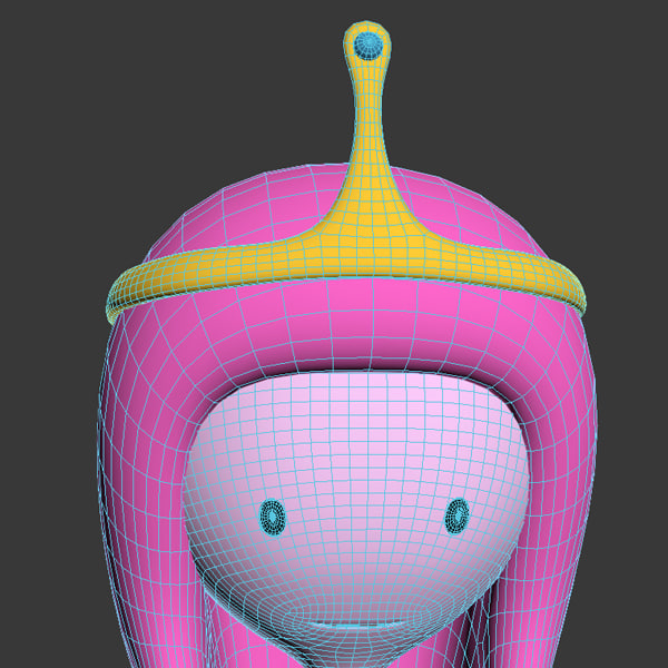 3d model bubblegum