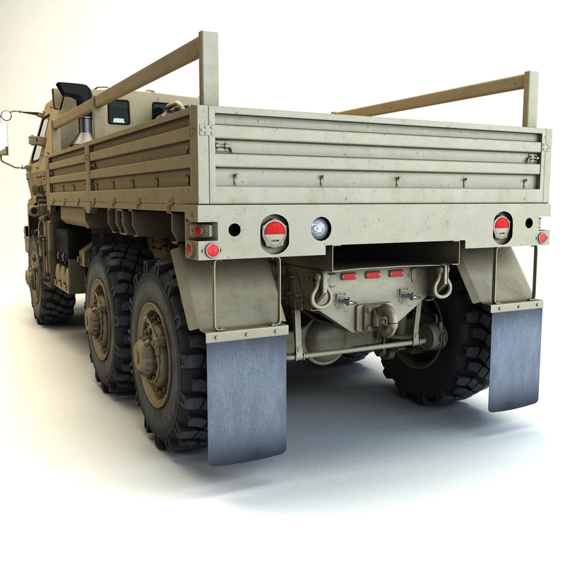 fmtv military trucks 3d model