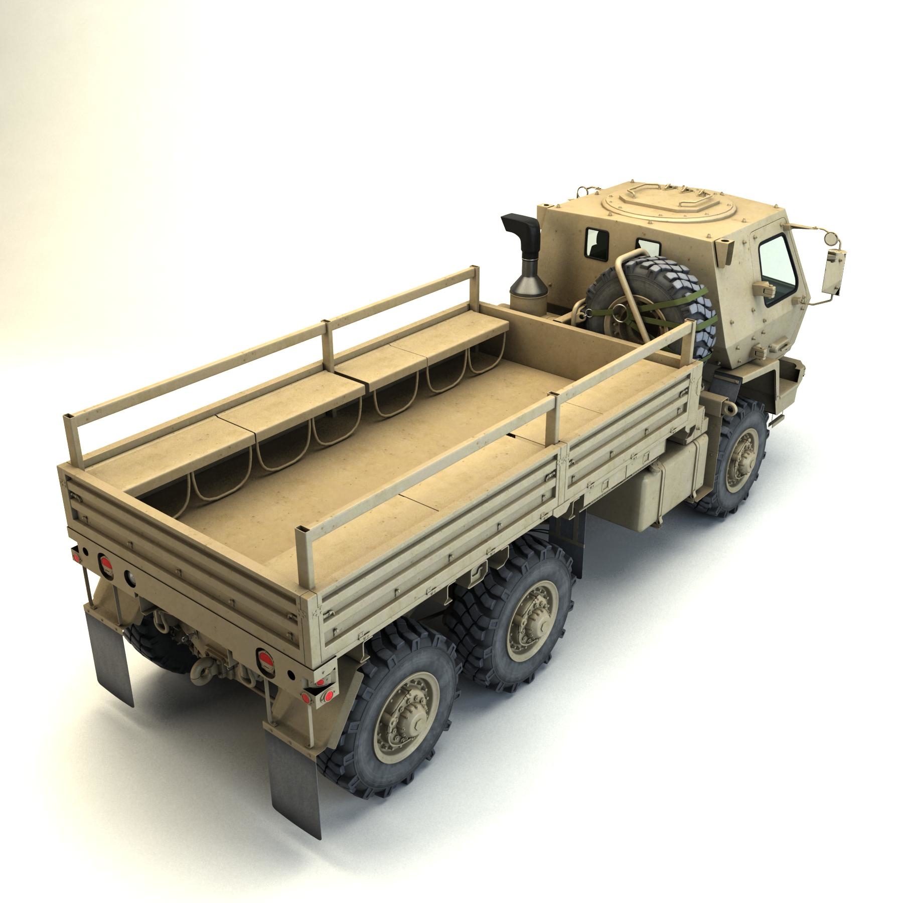 fmtv military trucks 3d model