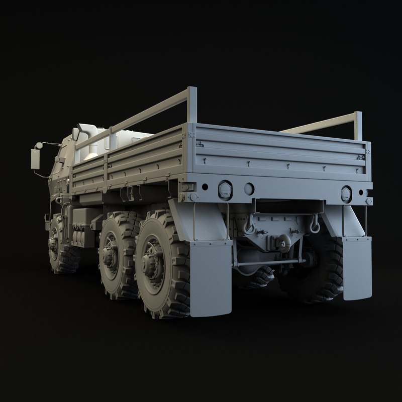 fmtv military trucks 3d model