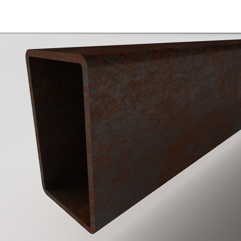 modelo 3d Perfil de metal RHS - TurboSquid 796946