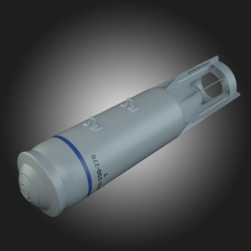 3d model ofab-250-270 soviet russian explosive