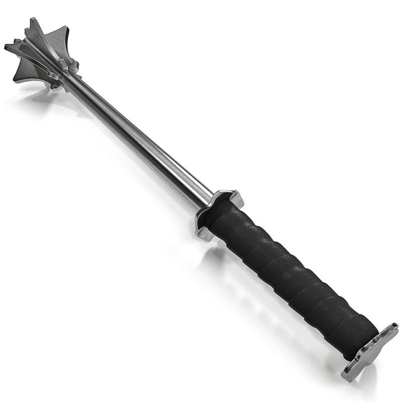 3d flanged mace