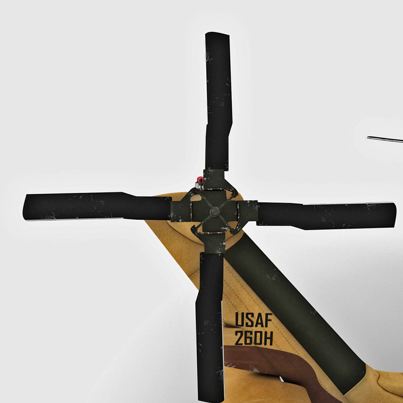 hh-60 pave hawk 2 c4d