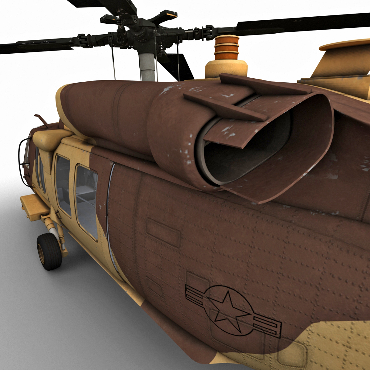 hh-60 pave hawk 2 c4d