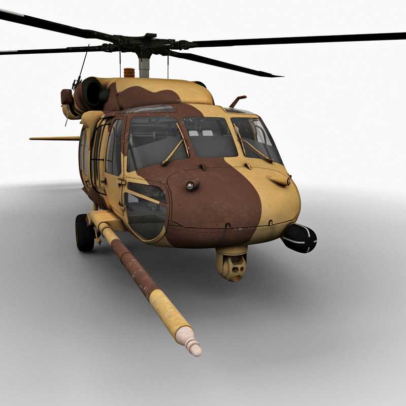 hh-60 pave hawk 2 c4d