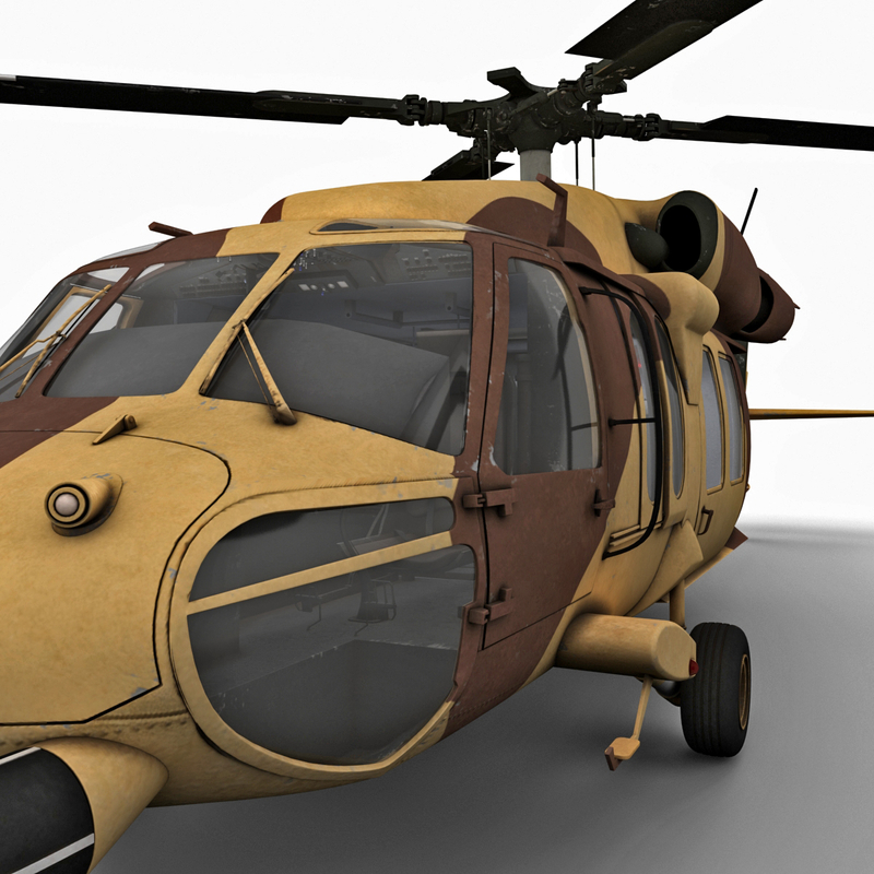 hh-60 pave hawk 2 c4d