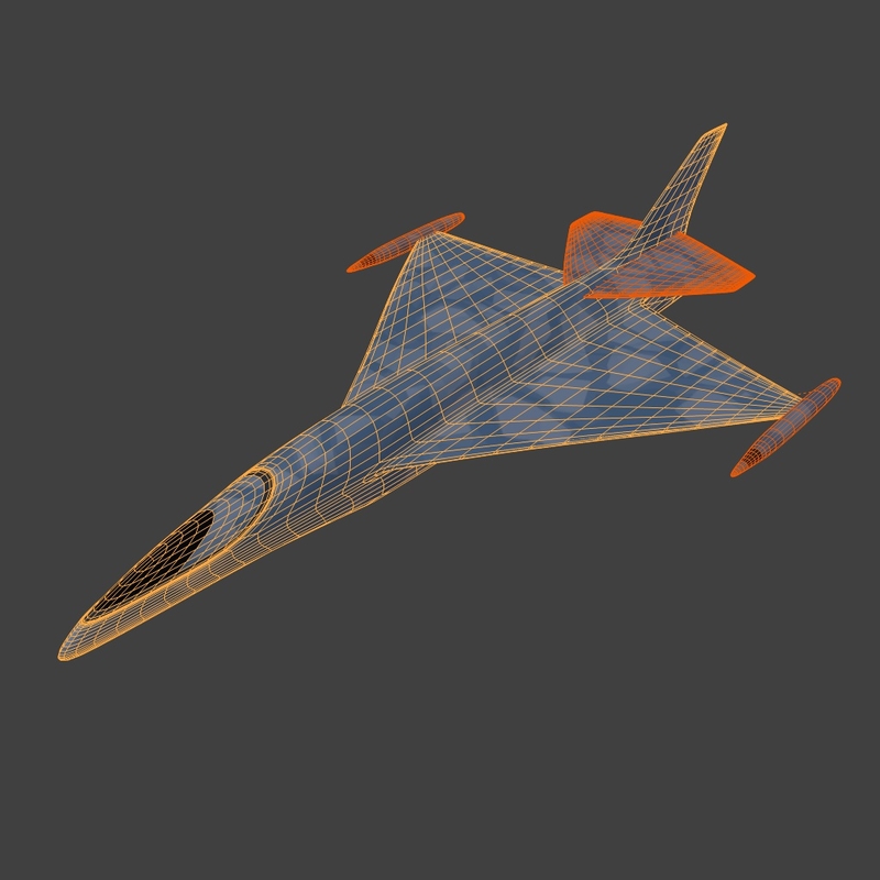 fighter jet obj free