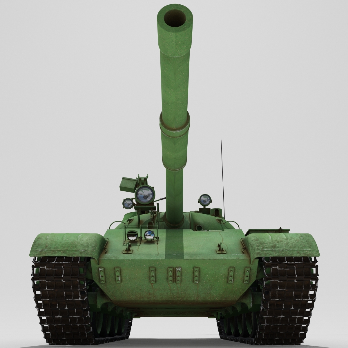 3d model t-62 soviet main battle tank