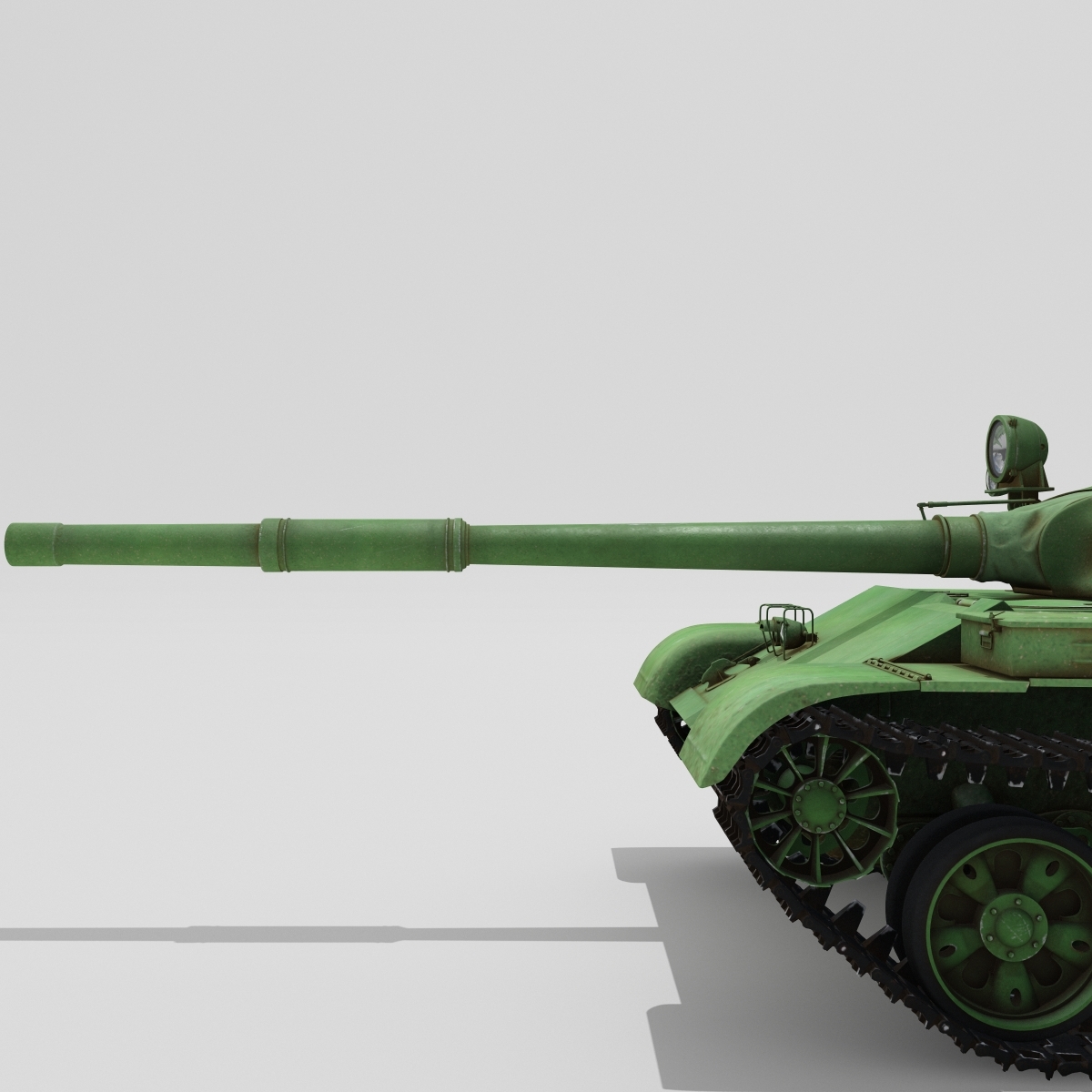 3d model t-62 soviet main battle tank