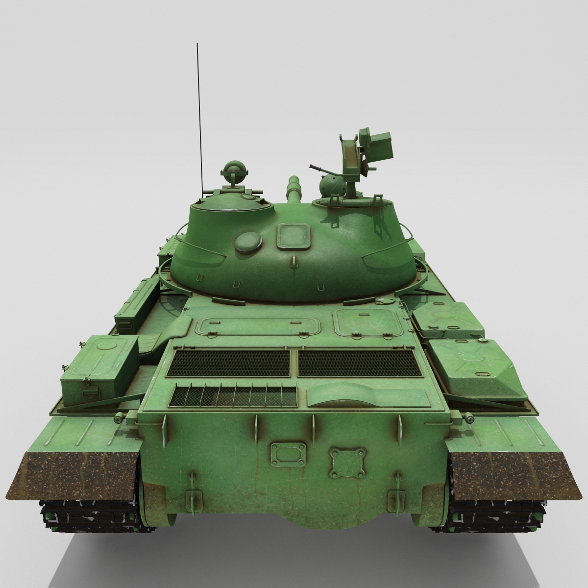 3d model t-62 soviet main battle tank
