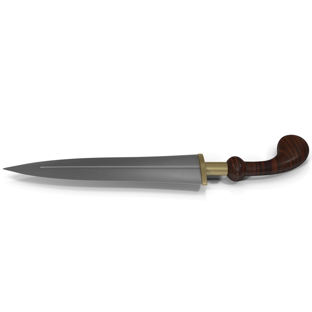 3d tausug dagger model