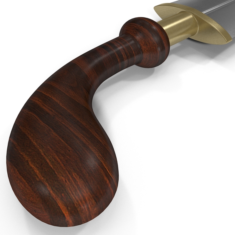 3d tausug dagger model