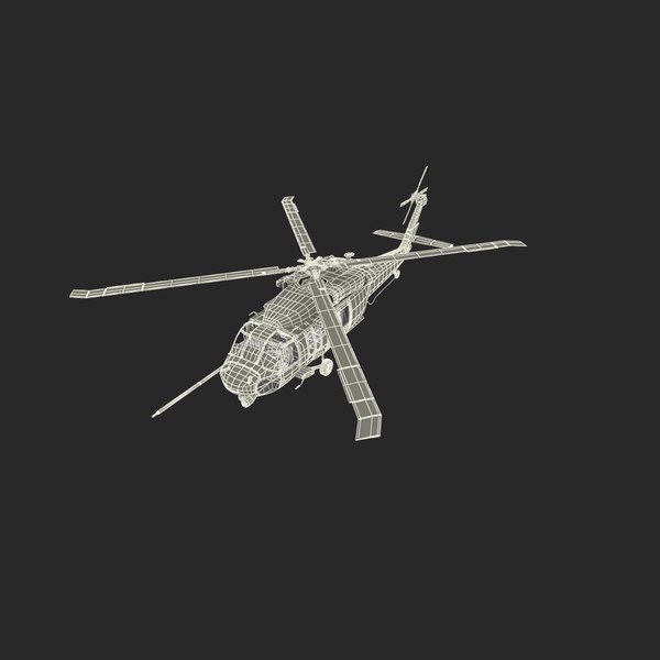 hh-60 pave hawk 2 c4d