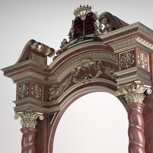 jewish sacred gate 3d model