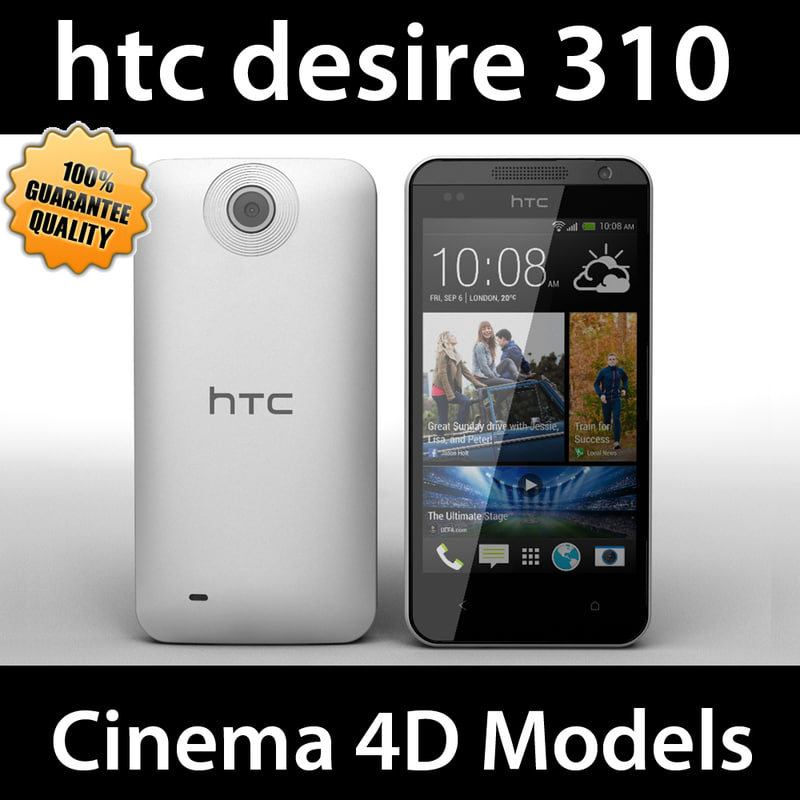 3d htc desire 310