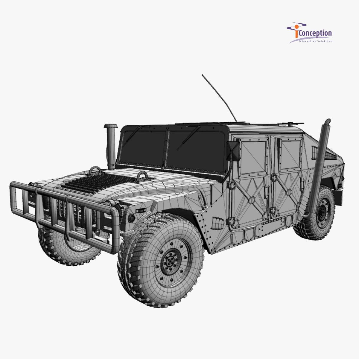 3ds max humvee hmmwv military