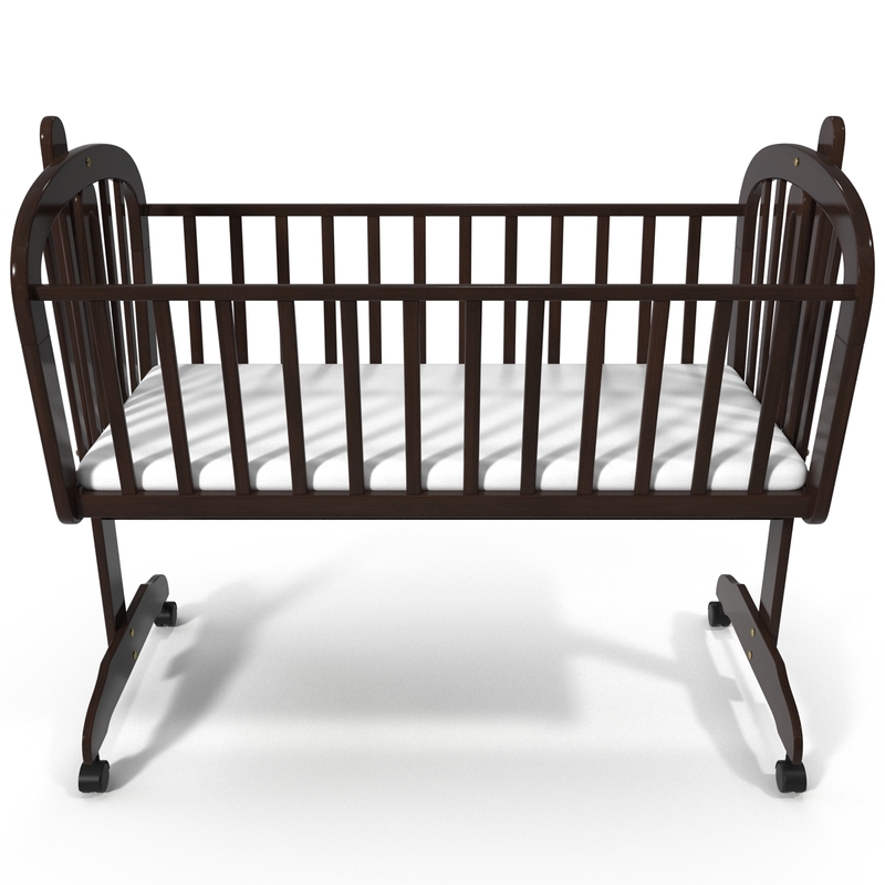 baby cradle davinci futura 3d model