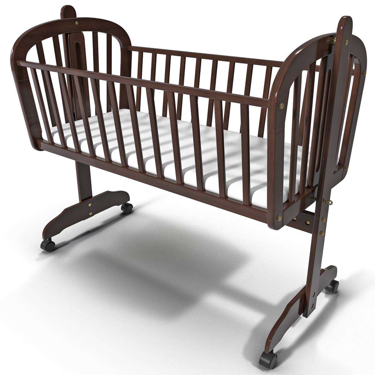 baby cradle davinci futura 3d model