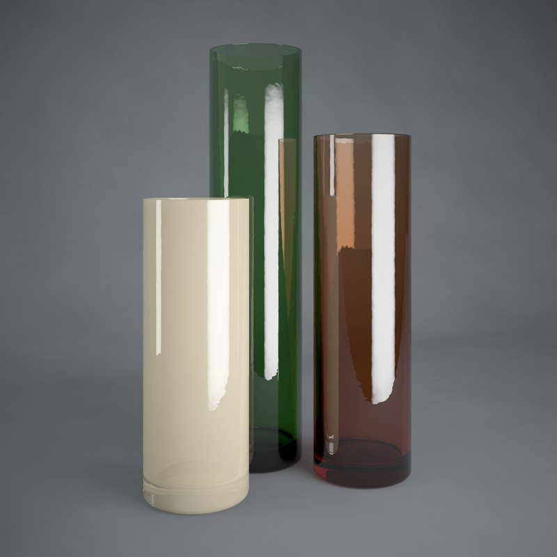 decorative cylindrical vases max