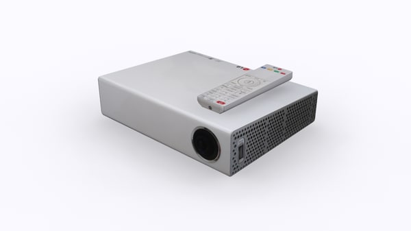 LG 전자 pa70g 마이크로 protable LED가 3D 프로젝터 3D 모델 - TurboSquid 782253