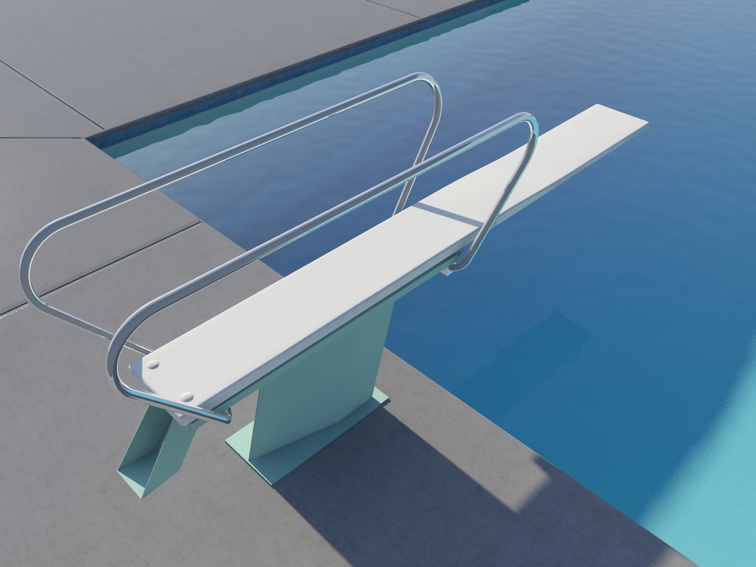 1 meter diving board max free
