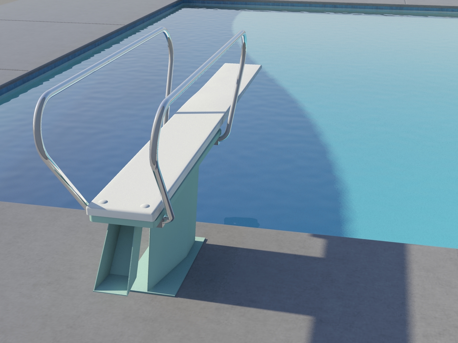 1 meter diving board max free