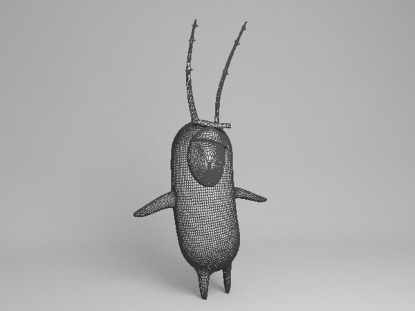 3d model plankton