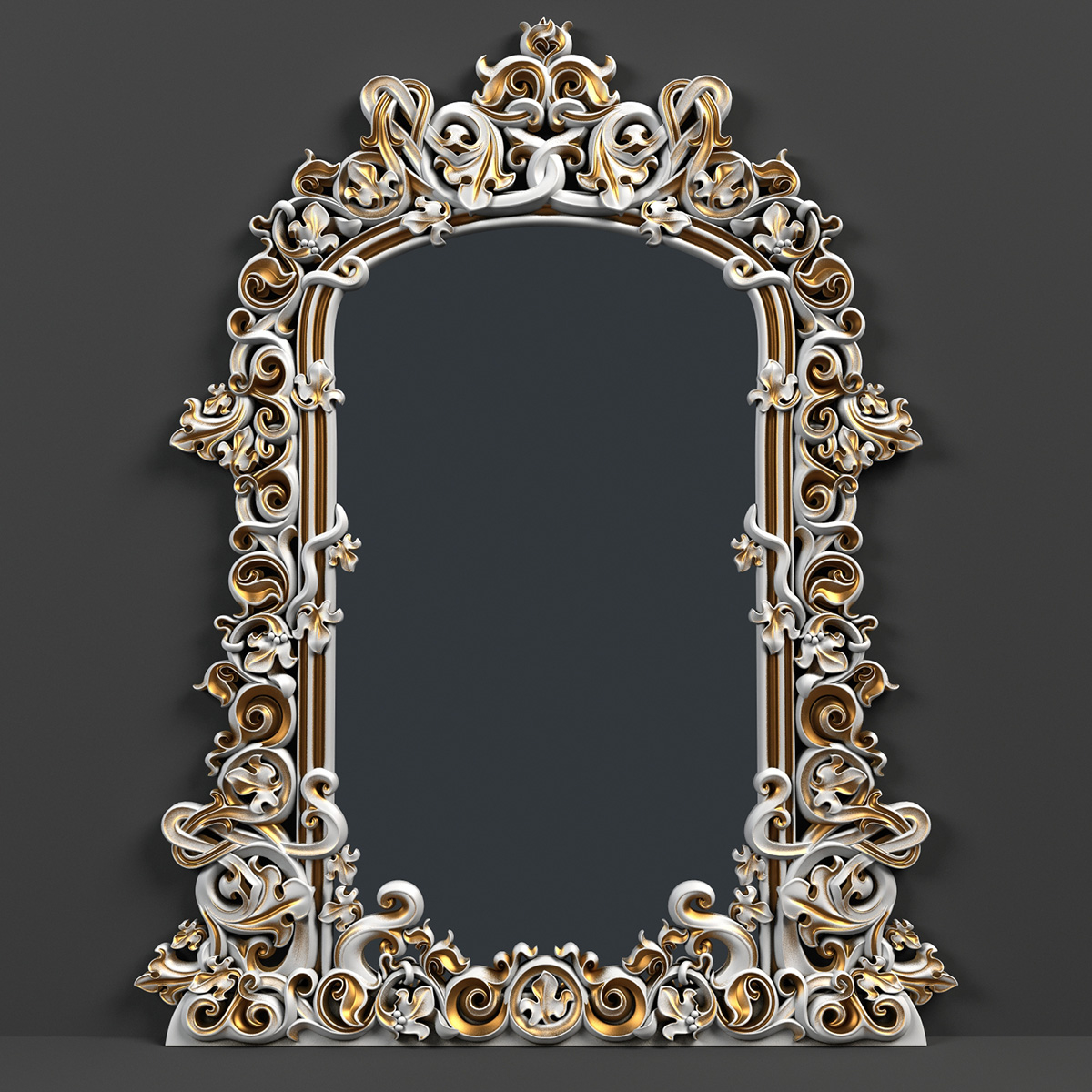 3d mirror frame