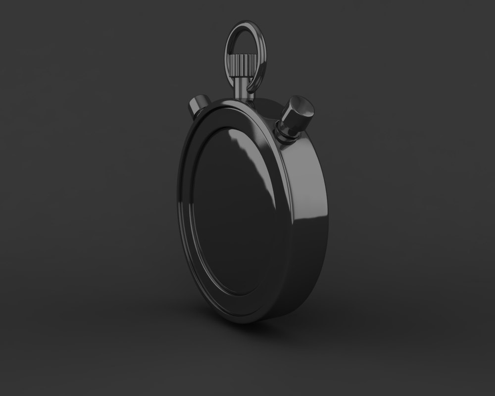 stop watch 3d model