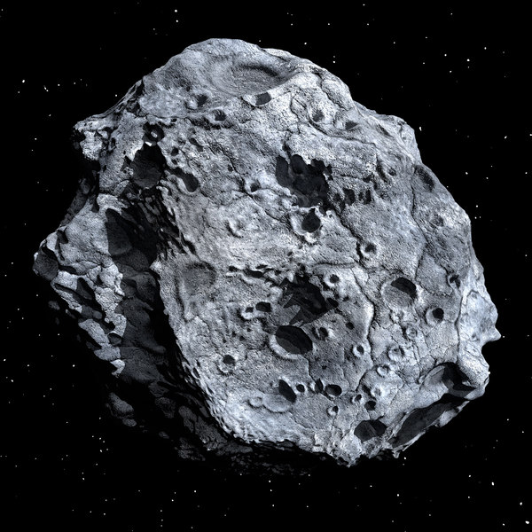 modeled asteroids 3d 3ds