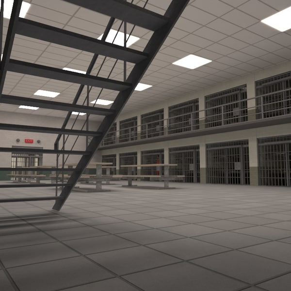 3d model prison complex