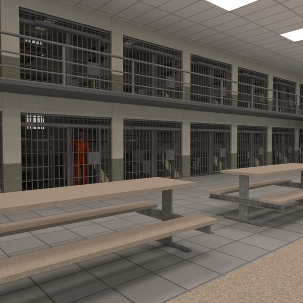 3d model prison complex