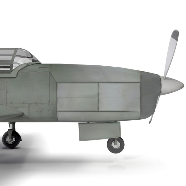 3d world war ii aircraft model