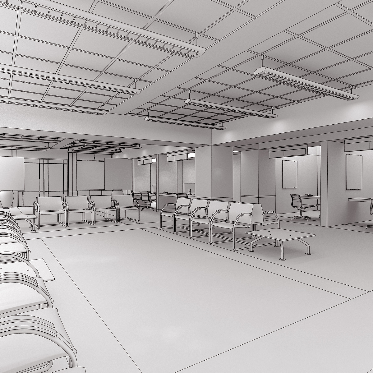 hospital waiting room max