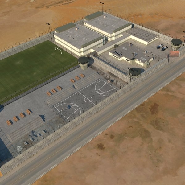 3d model prison complex