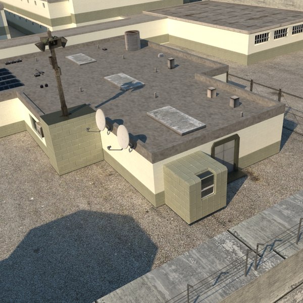 3d model prison complex