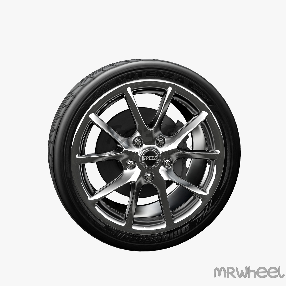 3d model wheel mrwheel