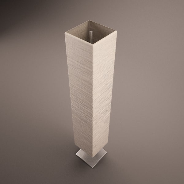 standing paper light 3d model