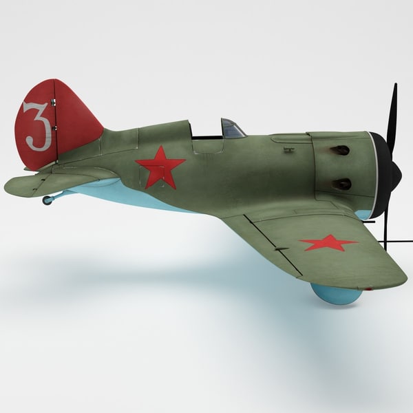 3d world war ii aircraft model